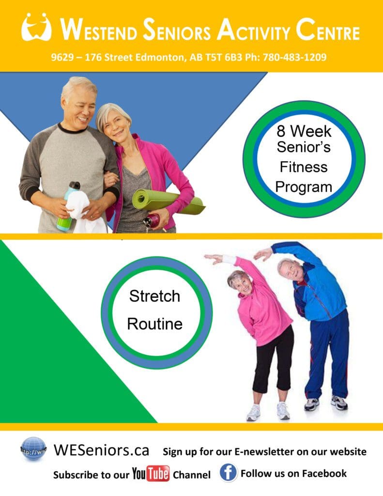 8 Week Fitness Program For Seniors | Seba Seniors