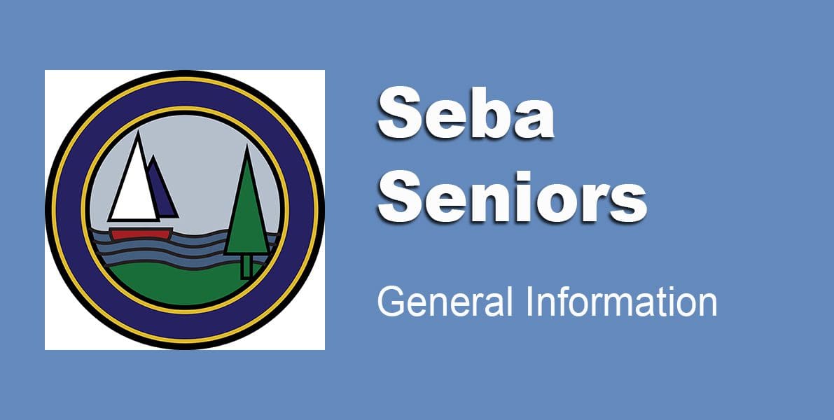 SEBA BEACH SENIORS GENERAL INFORMATION | Seba Seniors